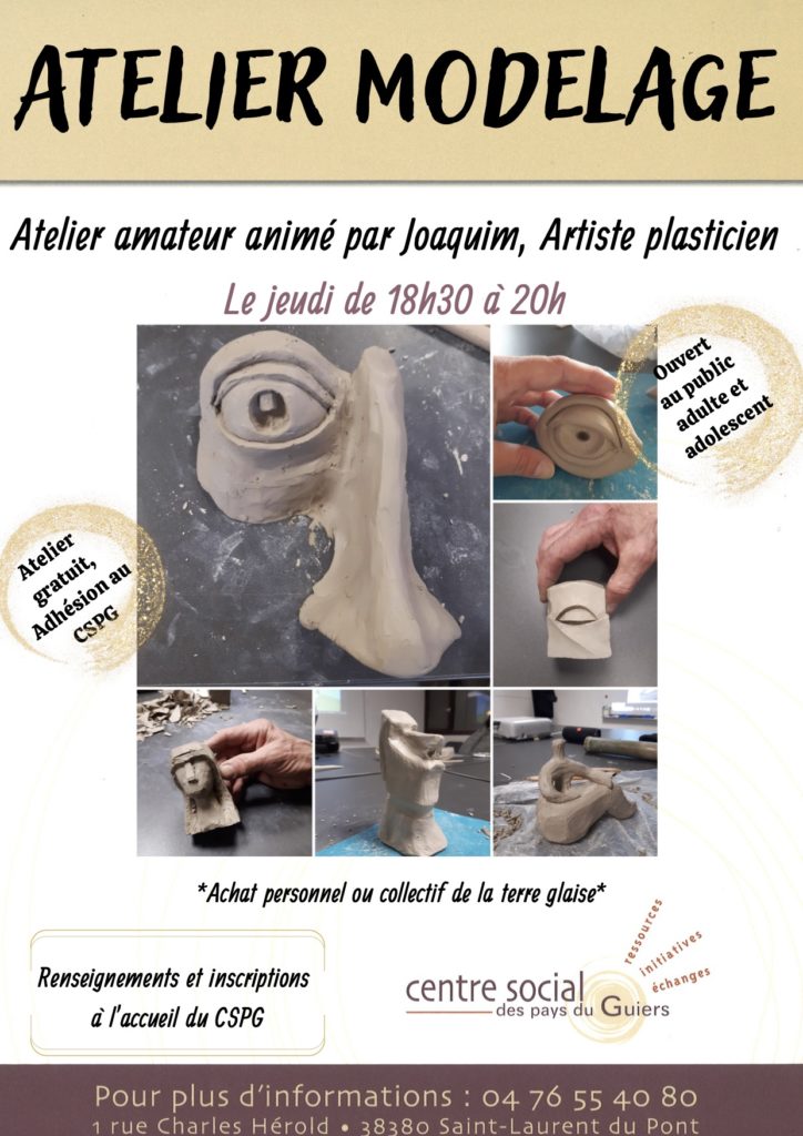 Les Ateliers amateurs de modelage reprennent au Centre social de Saint ...